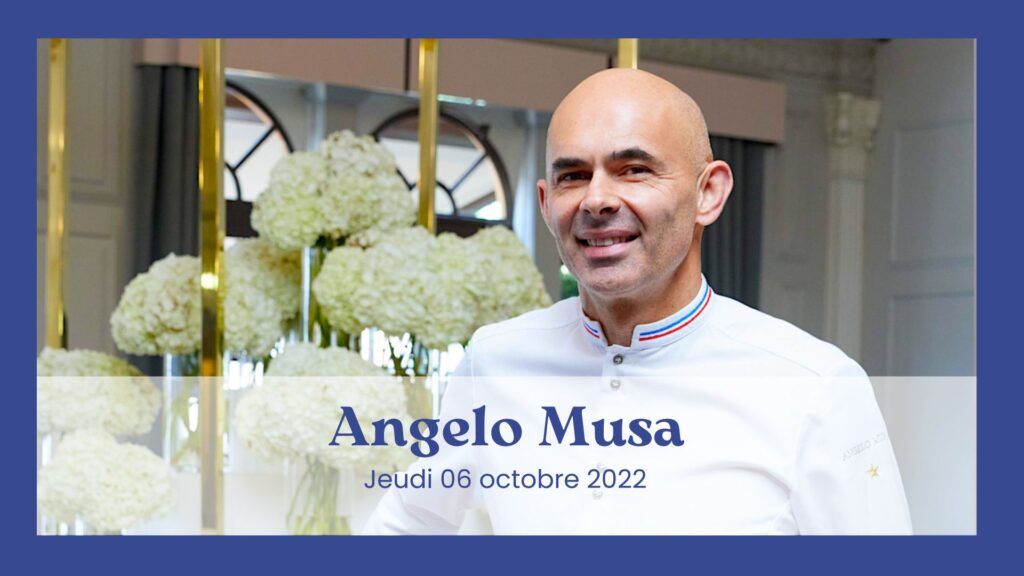 Le chef pâtissier exécutif du Plaza Athénée Angelo Musa au CEPROC - CEPROC